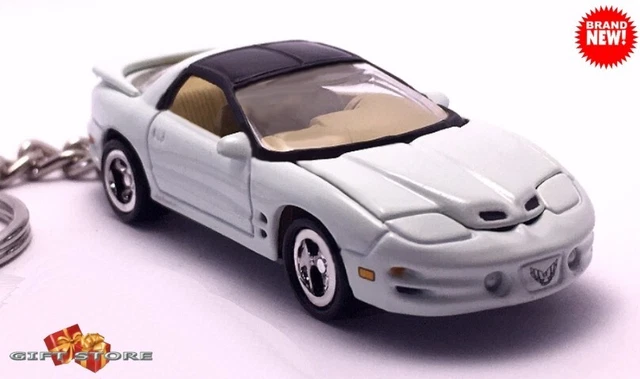 VERY RARE KEY Chain 99/2000/2001 White Pontiac Firebird Trans Am Ram ...