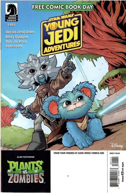 FCBD 2024 STAR Wars Young Jedi Adventures/ Plants vs. Zombies ( No Stamp ) £6.37 - PicClick UK