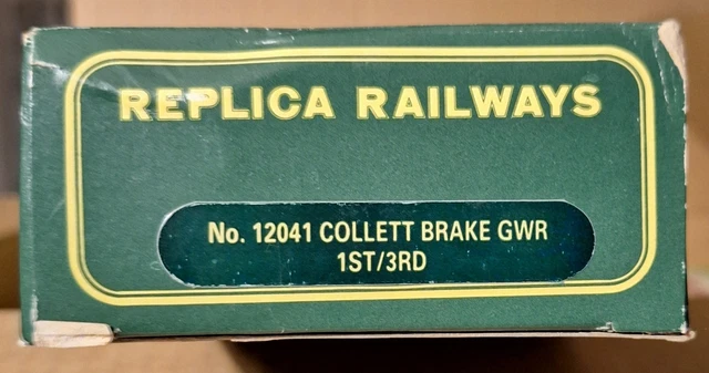 REPLICA RAILWAYS 12041 Collett 60Ft Brake Composite No.6544 In Gwr ...