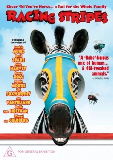 RACING STRIPES DVD FAMILY Movie ZEBRA RACE HORSE RACING R4 EUR 9,48 ...