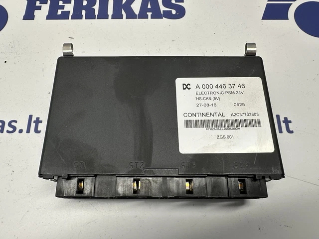 MERCEDES BENZ ACTROS MP4 Electronic PSM control unit A0004463746 £475. ...