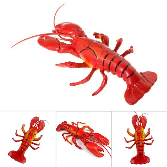GRAND FAUX HOMARD réaliste 14 x 5 pouces pour collection de modèles (63 ...