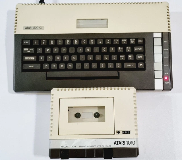 VINTAGE ATARI 800 XL Home Computer with Atari 1010 £170.00 - PicClick UK