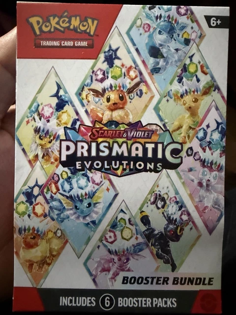 POKÉMON TCG SCARLET & Violet Prismatic Evolutions Booster Bundle £52.03 ...