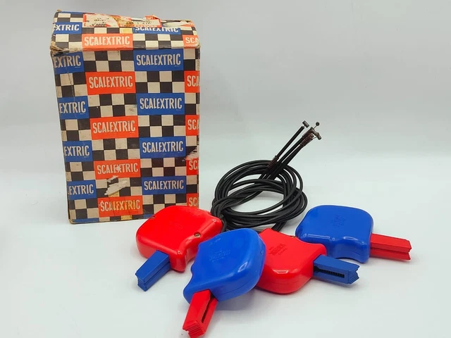 SCALETRIX HAND CONTROLLER Set Vintage Pulsanti Per Slot Car Nuovo EUR ...