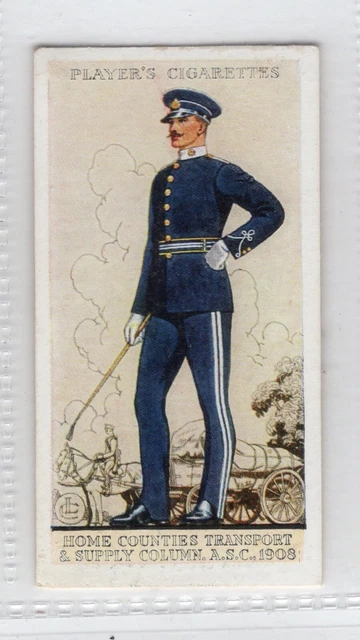 JOHN PLAYER REGIMENTAL UNIFORMS 1939 #23 Home Counties Transport ...