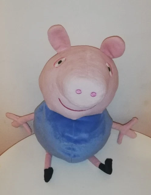 LARGE TALKING GEORGE Pig Soft Toy Plush 40cm Brand new £9.99 - PicClick UK