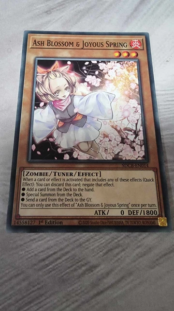 SDCB-EN014 ASH BLOSSOM & Joyous Spring :: Common 1st Edition Mint ...