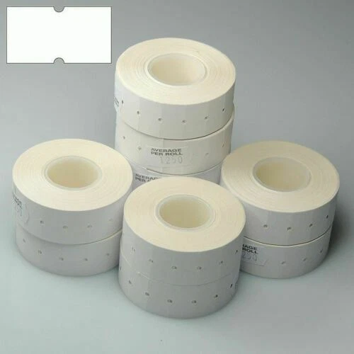 10 ROLLS OF Jolly Price Gun Pricing Labels , CT1 22x12 White Removable ...