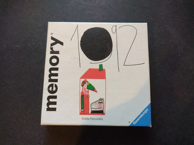 RAVENSBURGER MEMORY KVĚTA Pacovská Sonderausgabe 1991/1992 / nicht im Handel EUR 19,90 - PicClick DE