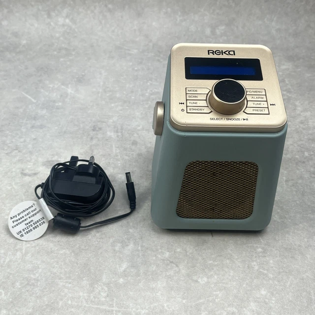 REKA - DAB / FM Radio with Bluetooth VGC £23.55 - PicClick UK