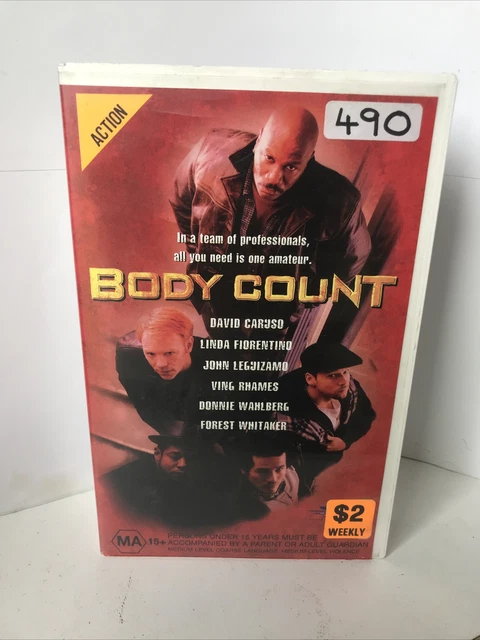BODY COUNT VHS Ex Rental Big Box Action $7.89 - PicClick AU