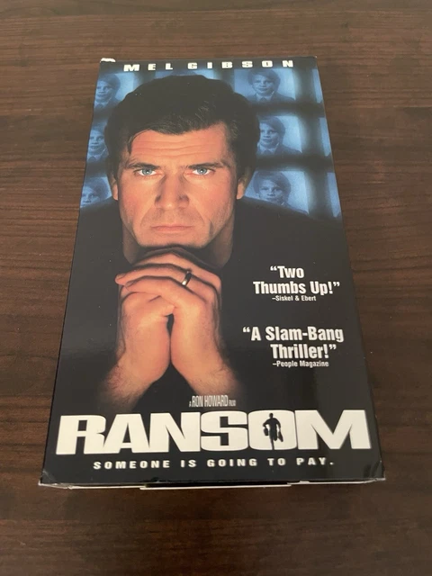 RANSOM (1997) VHS Mel Gibson, Rene Russo, Gary Sinise, Pre-owned $4.98 ...