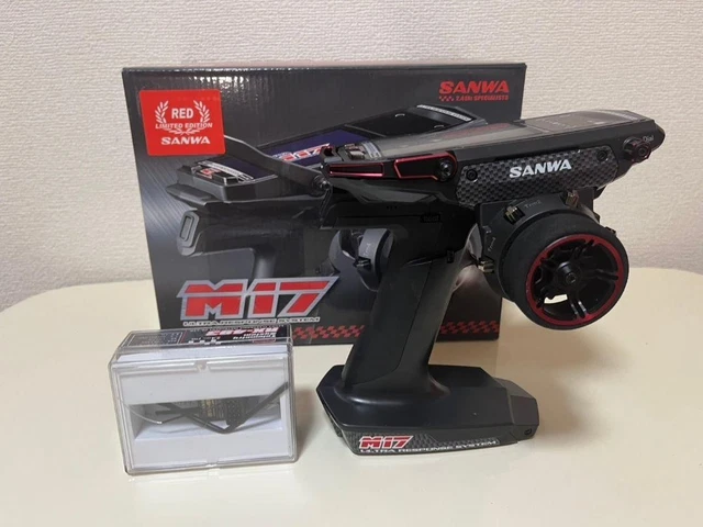 SANWA M17 2.4GHZ Radio Transmitter With Rx493 Receiver Rc Car/Boat ...
