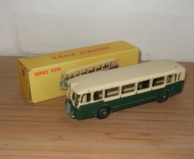 ORIGINAL FRENCH DINKY 29D Autobus Parisien Paris Bus Boîte EUR 80,59 ...