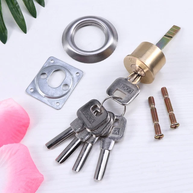 GARAGE DOOR LOCK Rim Cylinder Lock Cylinder Door Cylinder Replacement ...