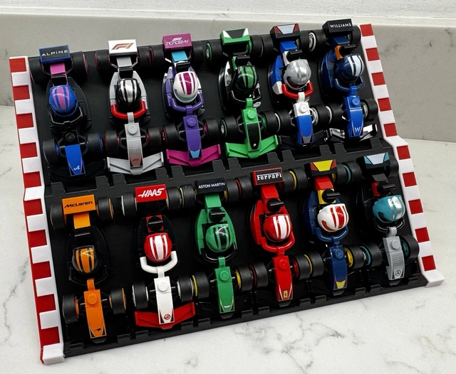 LEGO MINIFIGURE F1 Formula One CMF Display Track £21.52 - PicClick UK