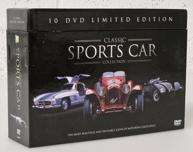 CLASSIC SPORTS CAR Collection 10 Dvd Box Set Limited Edition £12.99 ...