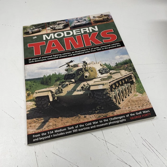 ORIGINAL WAR WW1 WW2 Book Photo Picture History Modern Tanks World D £5 ...