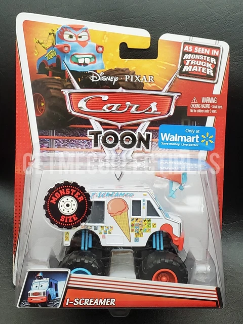 DISNEY PIXAR CARS Toon I-Screamer Monster Truck Mater Deluxe 2013 Save ...