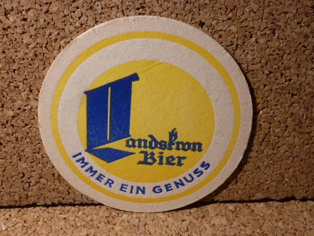 ALTER DDR BIERDECKEL VEB Landskron Brauerei Görlitz Sachsen aus ...