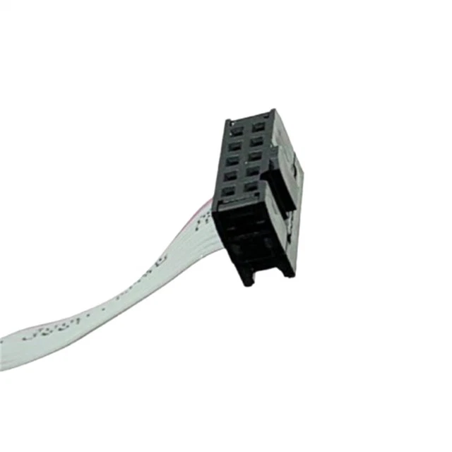 DB9 SERIAL MALE To 10 Pin Female Jumper Wires Connector Slot Plate ...