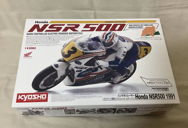 KYOSHO 1/8 ELECTRIC Radio Control Motorcycle Hang-On Racer Honda Nsr500 1991 £291.95 - PicClick UK