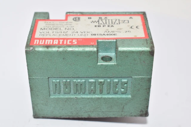 NUMATICS 081SA400E ELETTROVALVOLA 0,25AMP 24VDC Corpo EUR 8,91 ...
