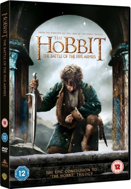 THE HOBBIT: THE Battle of the Five Armies DVD (2015) Martin Freeman £2. ...