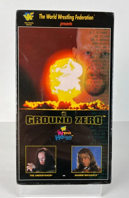 WWF IN YOUR House vhs GROUND ZERO (1997) - Bret Hart, Steve Austin ...
