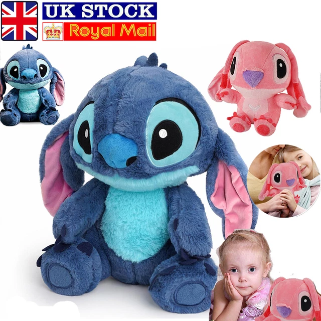 LILO AND STITCH Angel Plush Soft Toy Teddy Stuffed Doll Toys Kids Gift ...