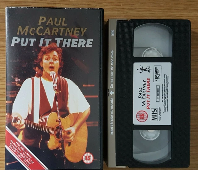 PAUL MCCARTNEY - Put It There (VHS) the beatles £7.99 - PicClick UK