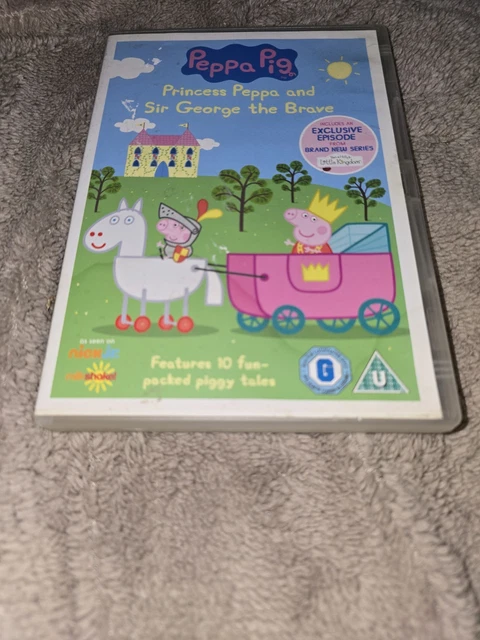 PEPPA PIG - Princess Peppa And Sir George The Brave (DVD, 2009) £0.63 ...