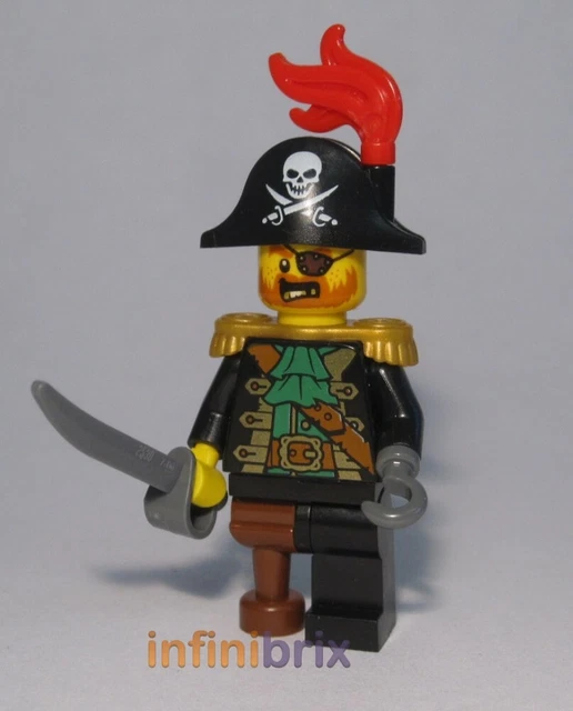 LEGO PIRATE CAPTAIN Minifigure from set 70413 Pirates NEW pi148 £15.50 ...