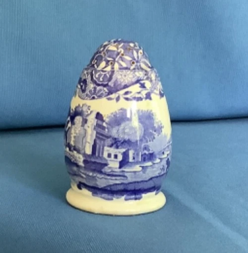 RARE VINTAGE COPELAND Spode's Italian 'Blue and White' Pepper Pot ~ 2.7 ...