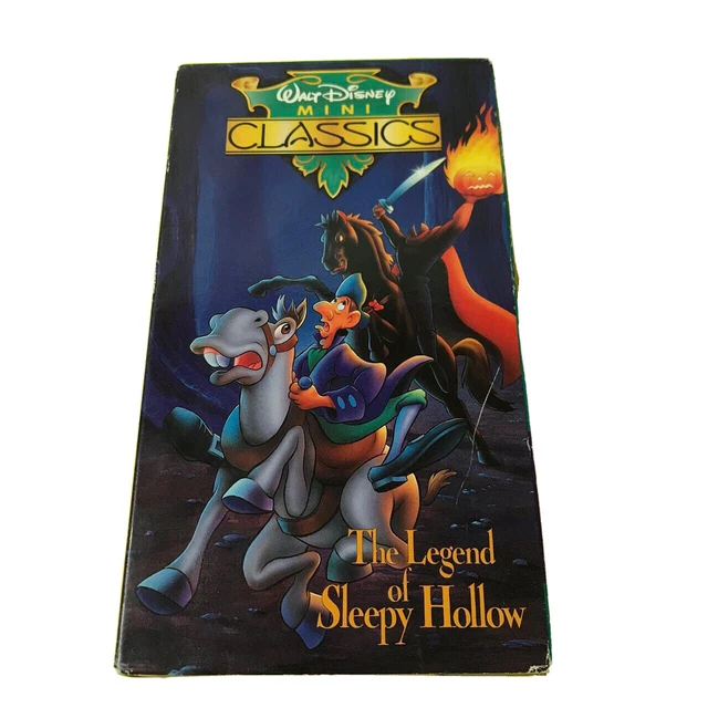 WALT DISNEY MINI Classics The Legend of Sleepy Hollow VHS Tape Cartoon ...