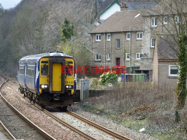 PHOTO (2) Scotrail Class 156 Train Number 156 435 Approaching Barrhead ...