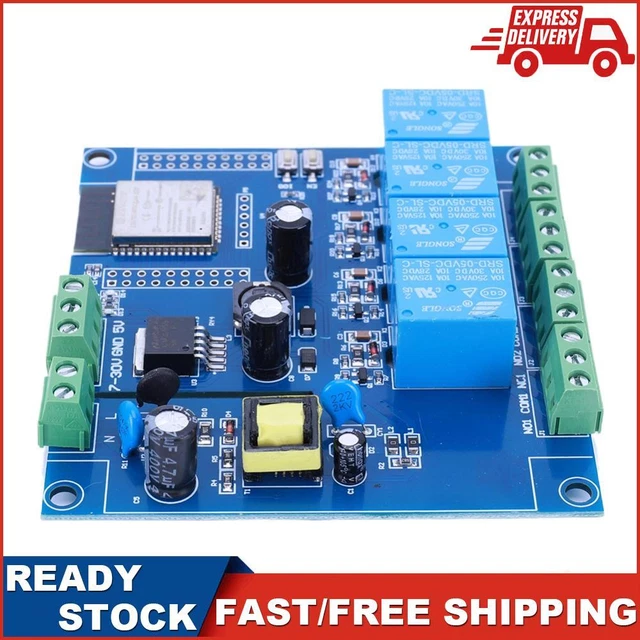 4 CH ESP32 Relay Module AC220/DC5-60V Programmable Relay Module Relay Board £15.71 - PicClick UK