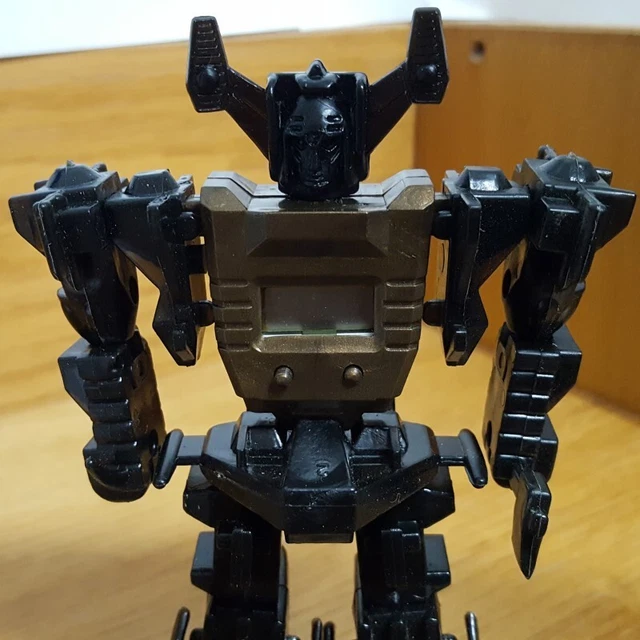 RARE VINTAGE RETRO Original 80s Old Black Transformer Space Fighter ...