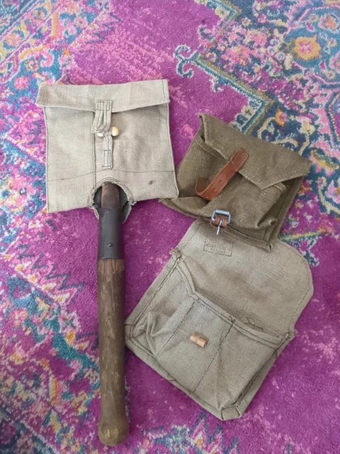 RKKA RUSSIAN SHOVEL, Cover And Pouches £40.00 - PicClick UK