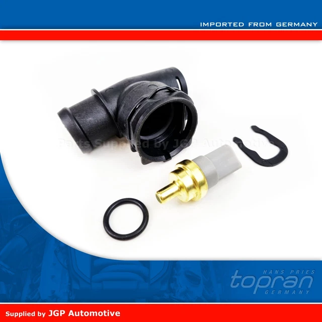RADIATOR COOLANT FLANGE & Temperature Sensor - VW Audi Seat Skoda ...