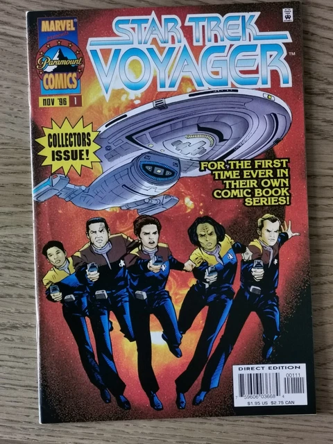 MARVEL PRESENTS PARAMOUNT Comics Star Trek Voyager Collector Issue #1 ...