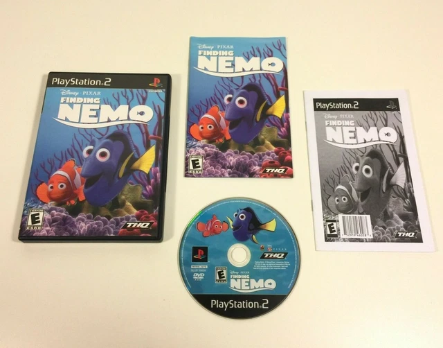 FINDING NEMO - Disney Pixar - Playstation 2 PS2 - Game Complete ...