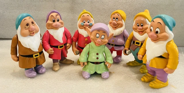MATTEL DISNEY SNOW White and the Seven Dwarfs Set of 7 Dwarfs £19.27 ...