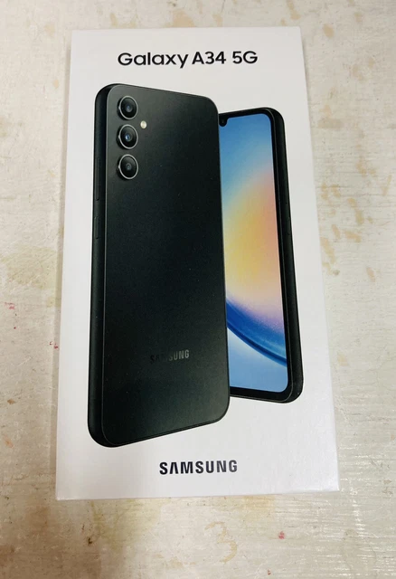 SAMSUNG GALAXY A34 SM-A346B/DSN - 128GB - Awesome Graphite EUR 220,00 ...