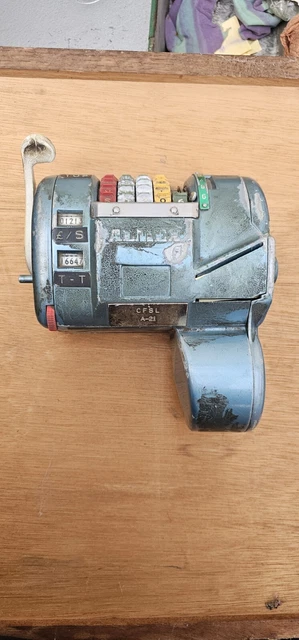 VINTAGE ALMEX TRAM Bus Conductor Ticket Machine £33.00 - PicClick UK