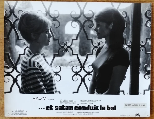 ET SATAN CONDUIT BAL catherine deneuve photo exploitation cinema ...