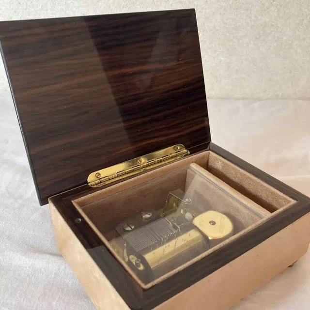 ORPHEUS 30 VALVE Music Box When You Wish Upon A Star Italian Inlaid ...