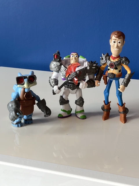 RARE DISNEY FIGURE Bundle toy story that time Forgot Buzz with axe ...