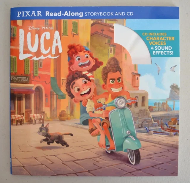 LUCA READ-ALONG STORYBOOK and CD, Disney Books £7.99 - PicClick UK